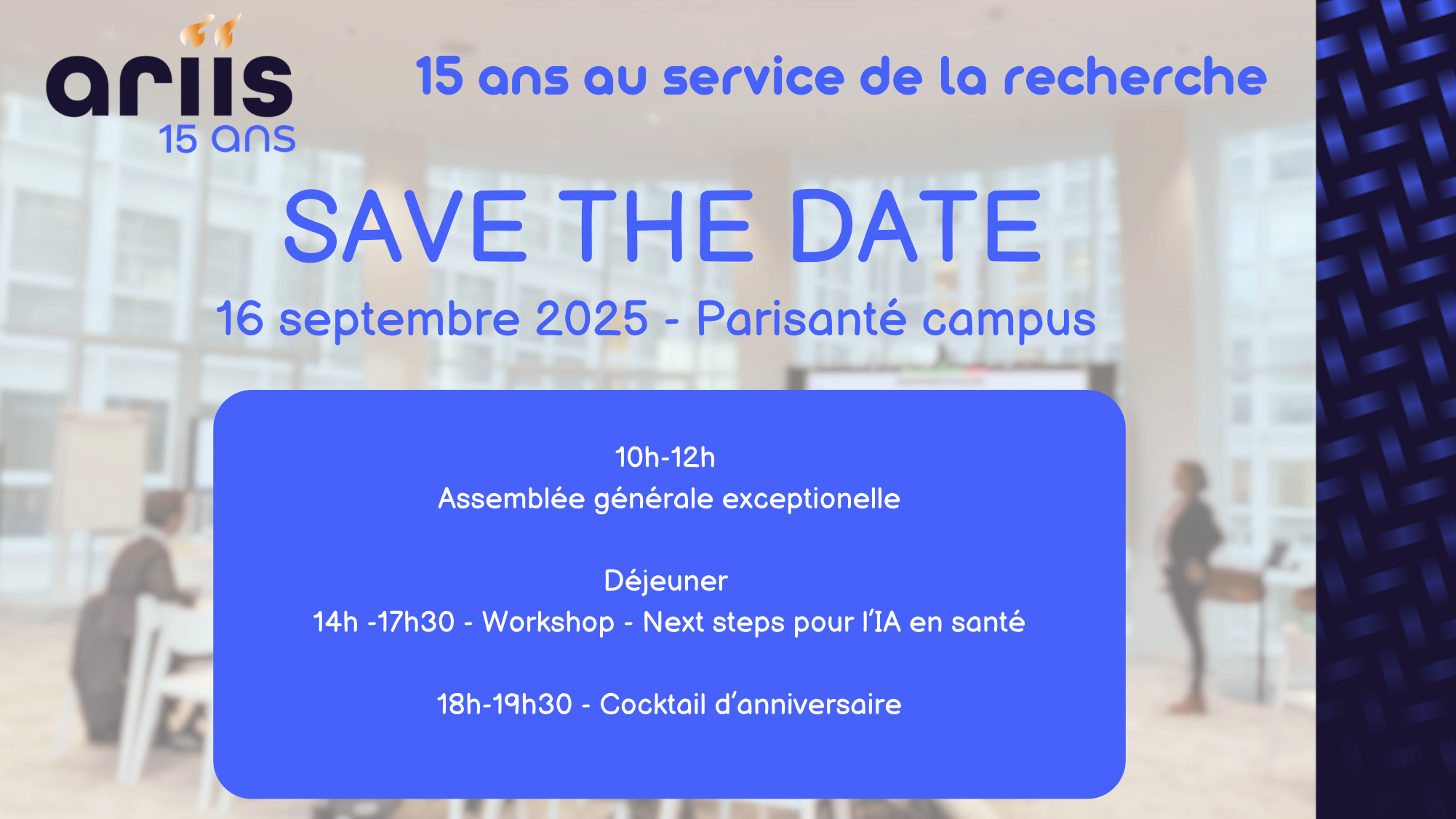 15 ans de l'ariis - Ariis